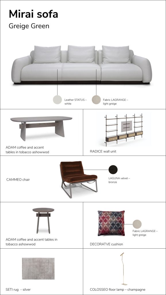Configuratore - Natuzzi Harmony Residencies
